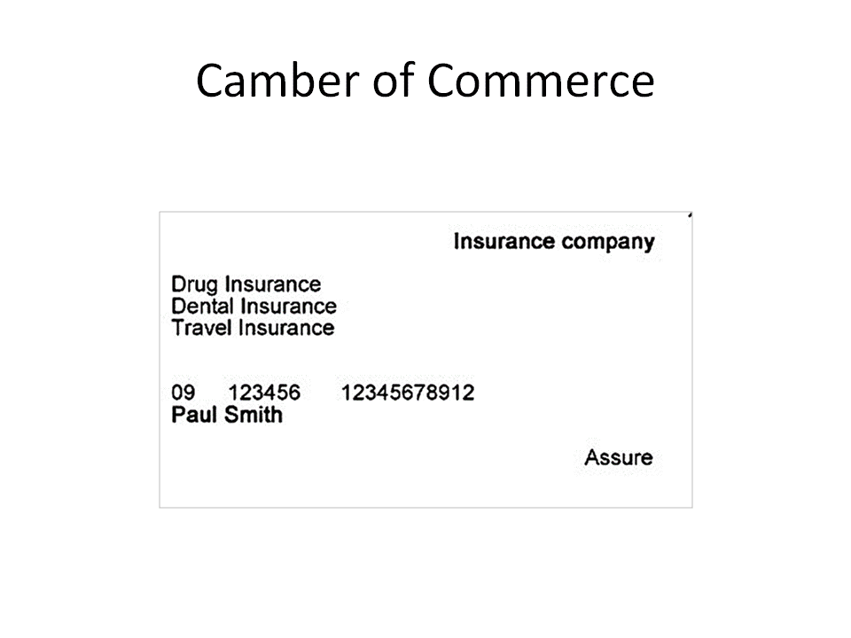 6. Insurance cards - Claim Manager